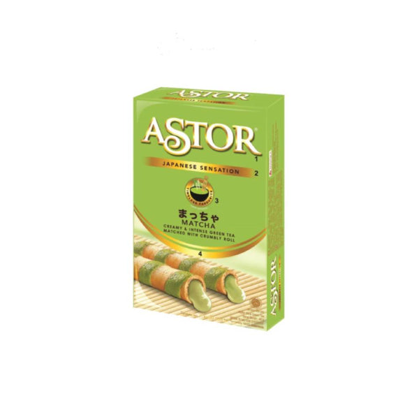 Astor - Japanese Matcha Waffer Stick (40g) – Fresh Basket