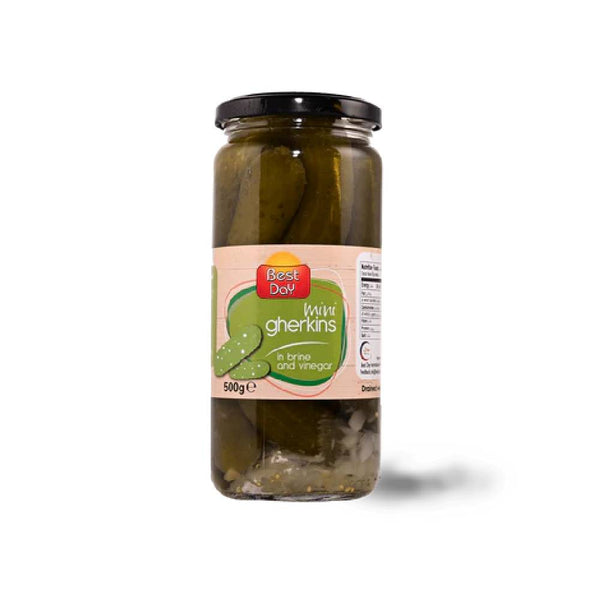 Best Day - Mini Gherkins (500g) – Fresh Basket