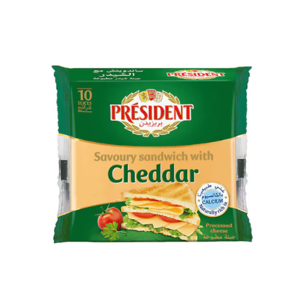 President - Cheddar Slices (200g) – Fresh Basket